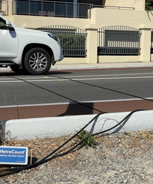 Remote Traffic Data Collection with Tube Counters | MetroCount