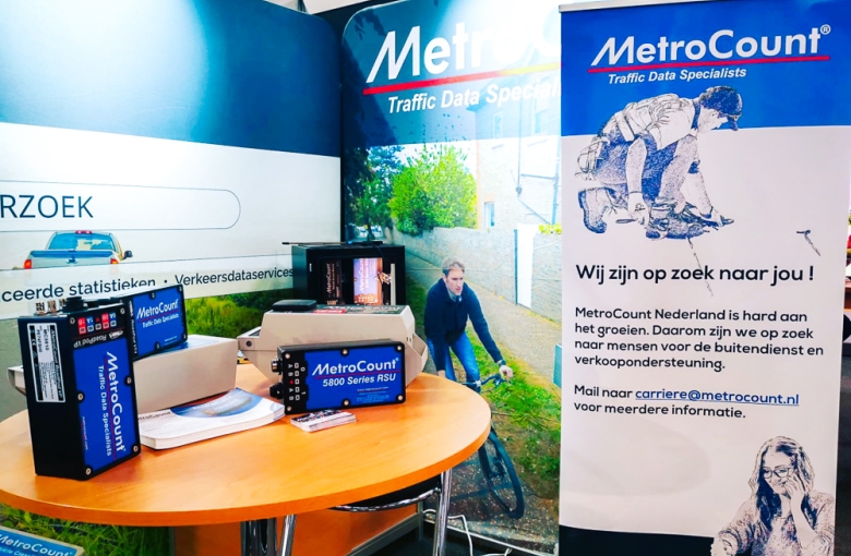 MetroCount at Vakbeurs Mobiliteit in Utrecht, NL | MetroCount